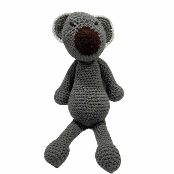 Handmade | Toys | Hand Crochet Mouse Stuffed Plush Toy | Poshmark